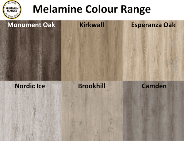 Melamine boards for shelving - 300mm deep x 16mm thick- various colour ...