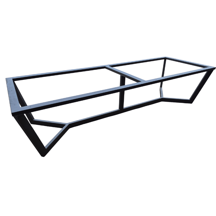 Cantilever Frame – Industrial Table Base - Aluminium Flanges-Pipe ...