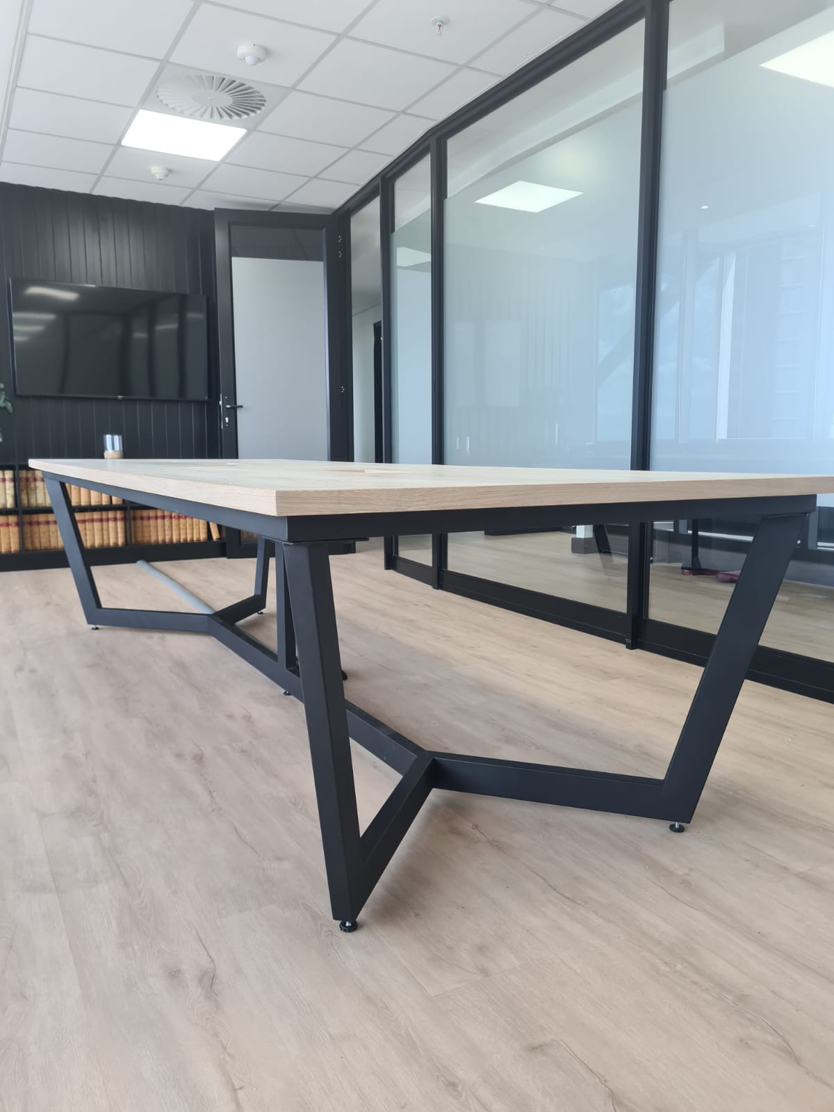 Cantilever Frame – Industrial Table Base - Aluminium Flanges-Pipe ...