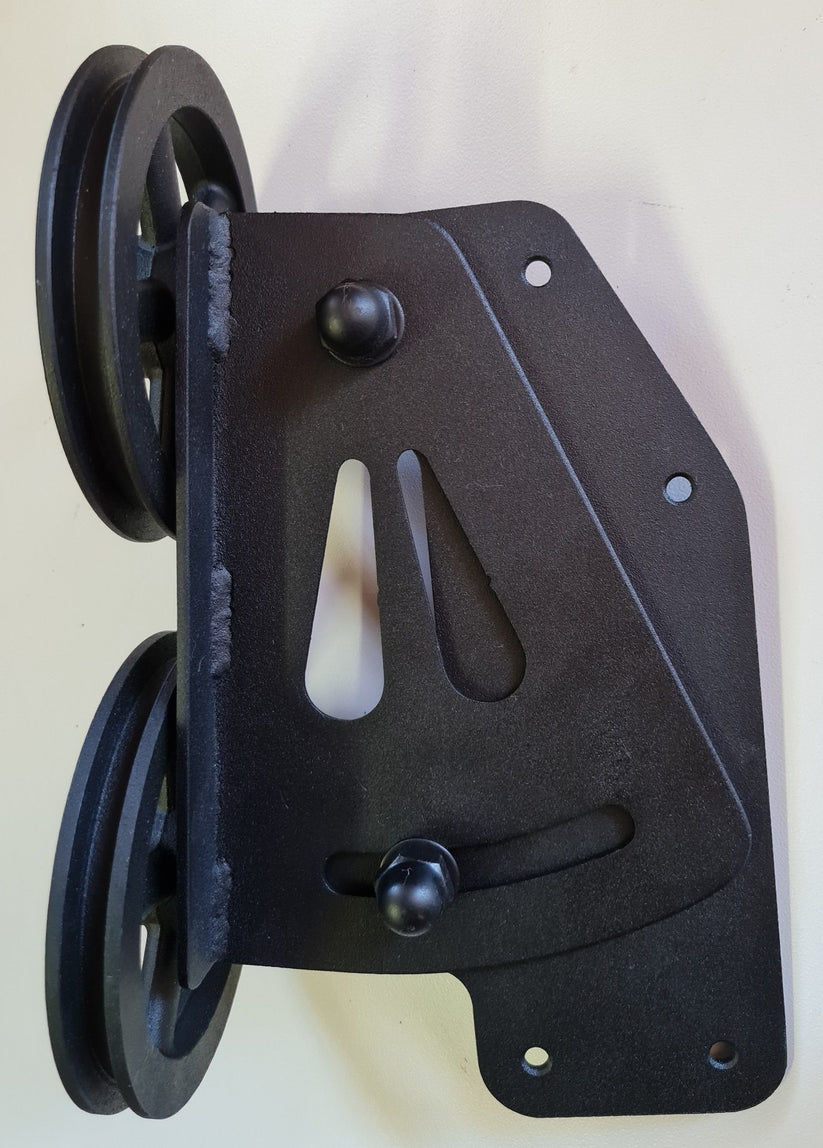 DIY Library or Sliding Ladder 120mm Vintage Look Wheel Kit - IMPROVED ...