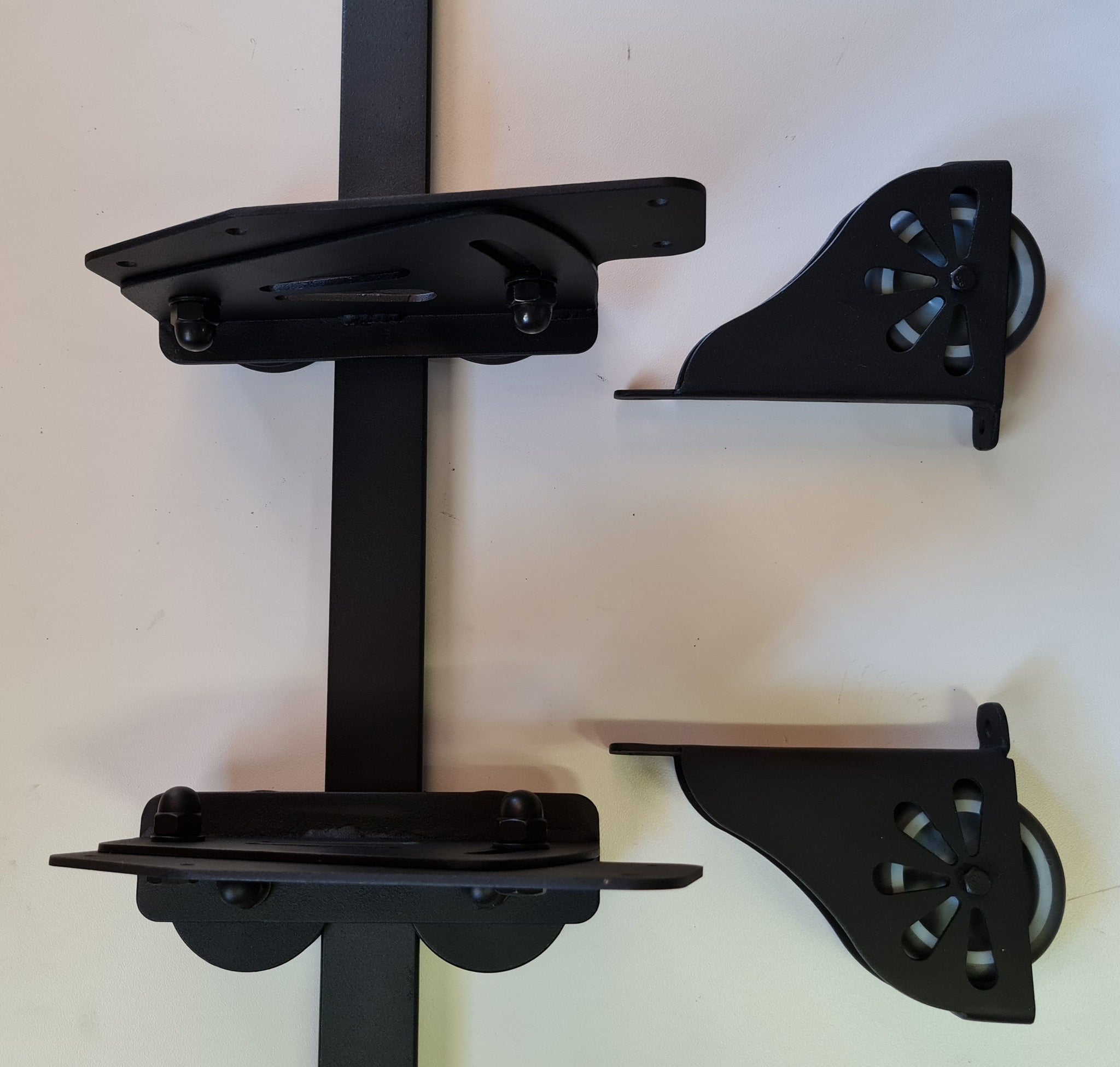 DIY Library or Sliding Ladder 70mm Classic Look Wheel Kit - IMPROVED ...